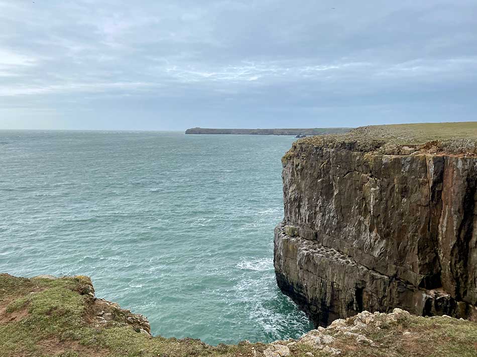Wales Coast Path Run - Stackpole Quay to Green Bridge of Wales - A ...