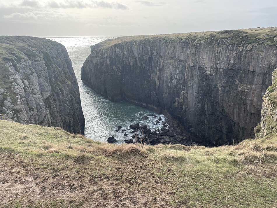 Wales Coast Path Run - Stackpole Quay to Green Bridge of Wales - A ...