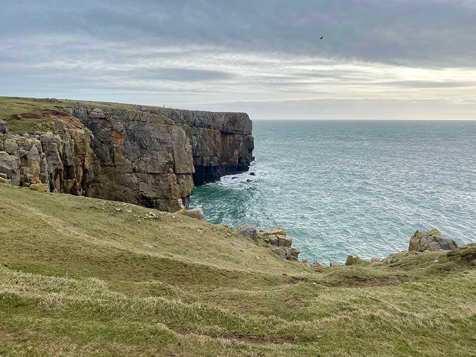 Wales Coast Path Run - Stackpole Quay to Green Bridge of Wales - A ...